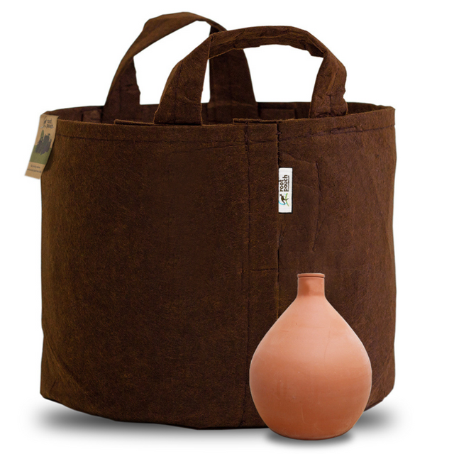 Grow a Garden Pack | Olla & Sustainable Root Pouch grow bag | 95 Litre ...