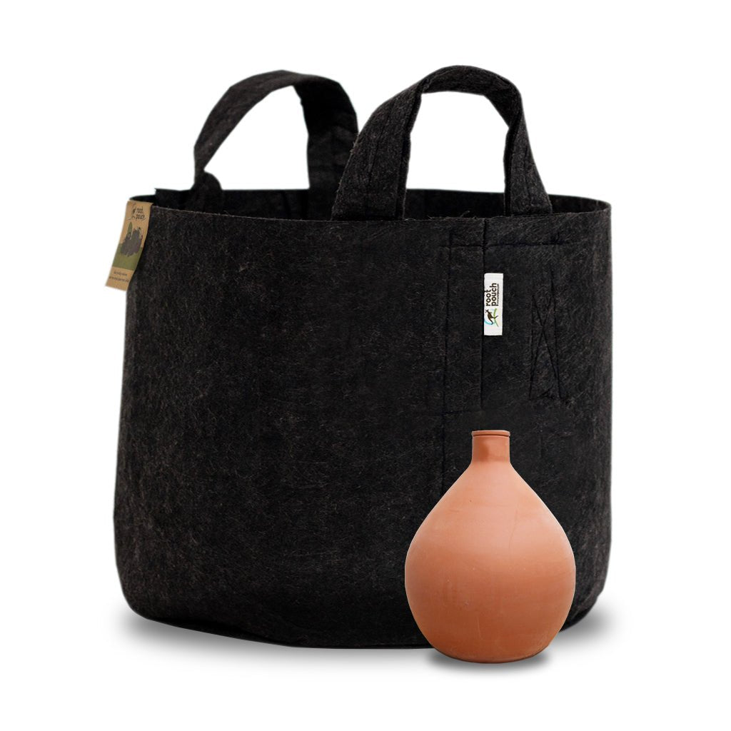 Grow a Garden Pack | Olla & Sustainable Root Pouch grow bag | 78 Litre ...