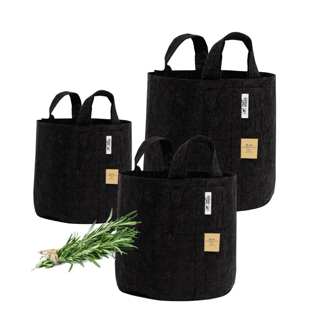 Grow Herbs Pack | Root Pouch For Herbs | Up On The Rooftop